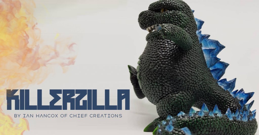 Killerzilla Tcon by Ian Hancox of Chief Creations | The Toy Chronicle